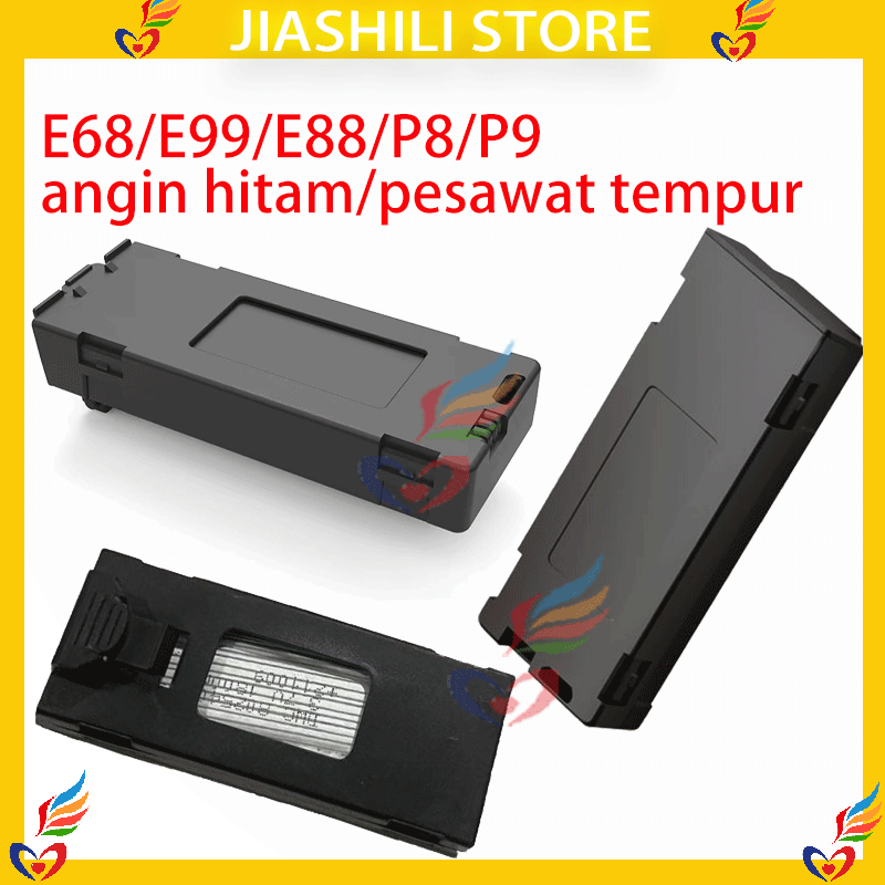 Jual Jiashili Baterai drone/baterai modul universal drone E99/E88/E68/P8/P9/ Pro 3.7V 1800mAh ...