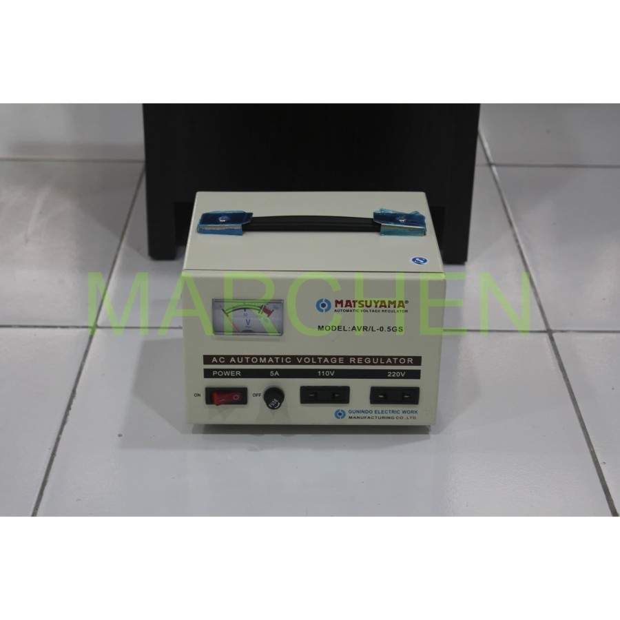 Jual Stavol stavolt Stabilizer stabiliser Matsuyama 500W 500 VA AVR-L-0 ...