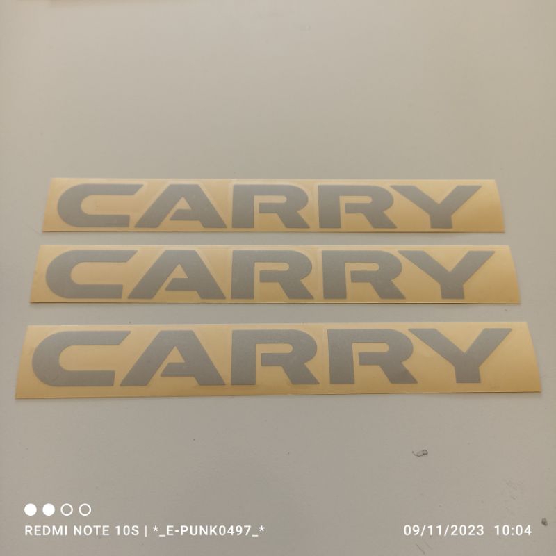 Jual Stiker Tulisan Carry New pick up Sticker Carry New | Shopee Indonesia Jual Stiker Tulisan Carry New pick up Sticker Carry New | Shopee Indonesia