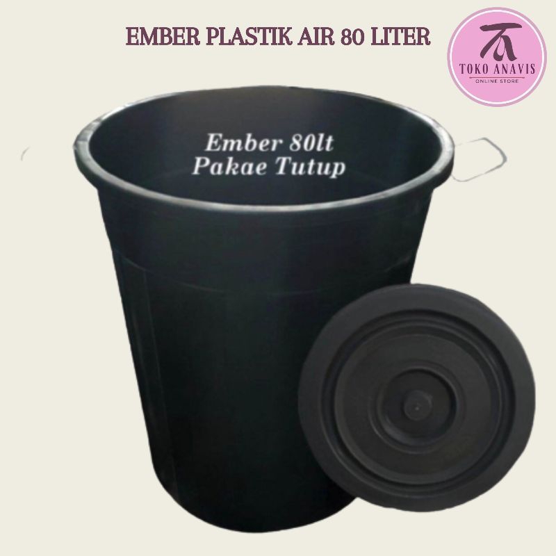 Jual ember/ember plastik ember plastik besar 80 liter air polaris ...