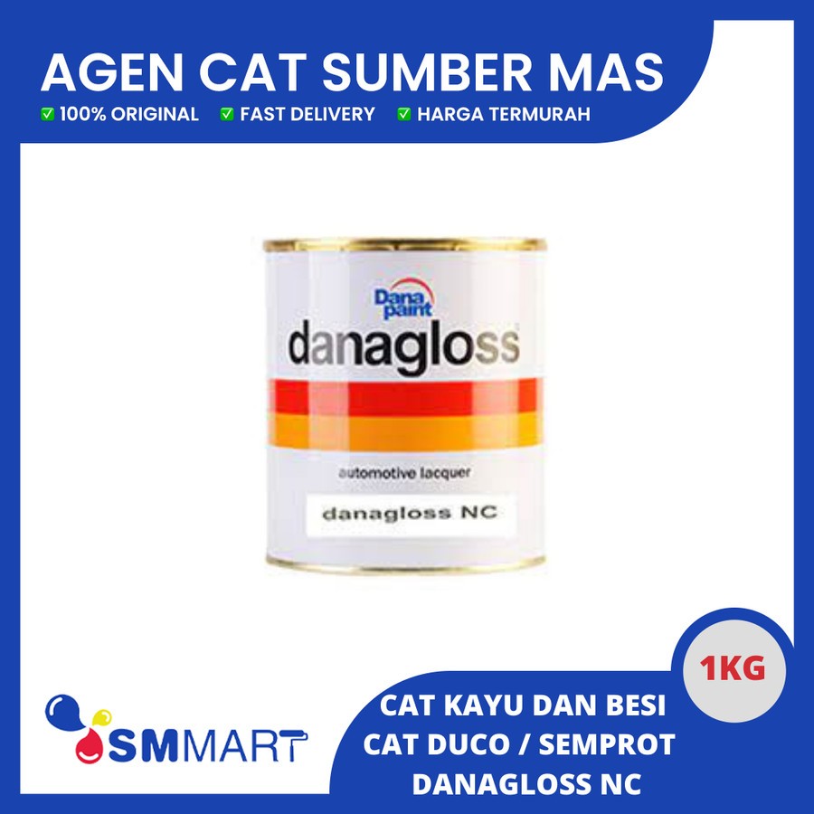 Jual DANAGLOSS NC Cat Duco Mobil (1 LITER) | Shopee Indonesia