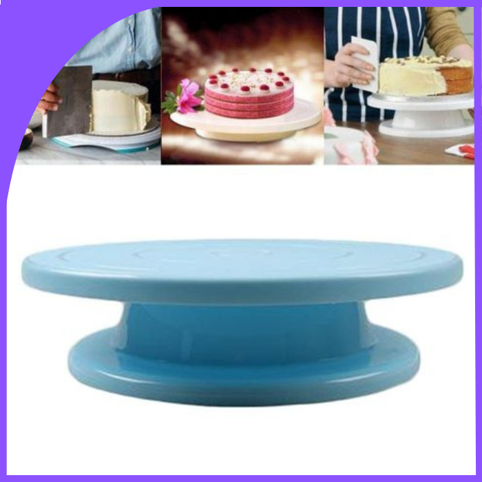 Jual MEJA PUTAR KUE ANTI SLIP / MEJA HIAS KUE / ALAS TATAKAN KUE / ALAS ...