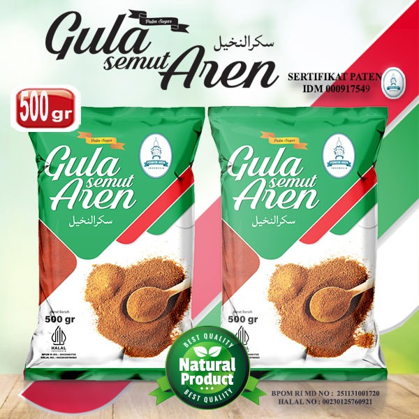 Jual Pondok Aren Gula Aren Bubuk Asli Grade A 500gr Gula Aren Semut ...