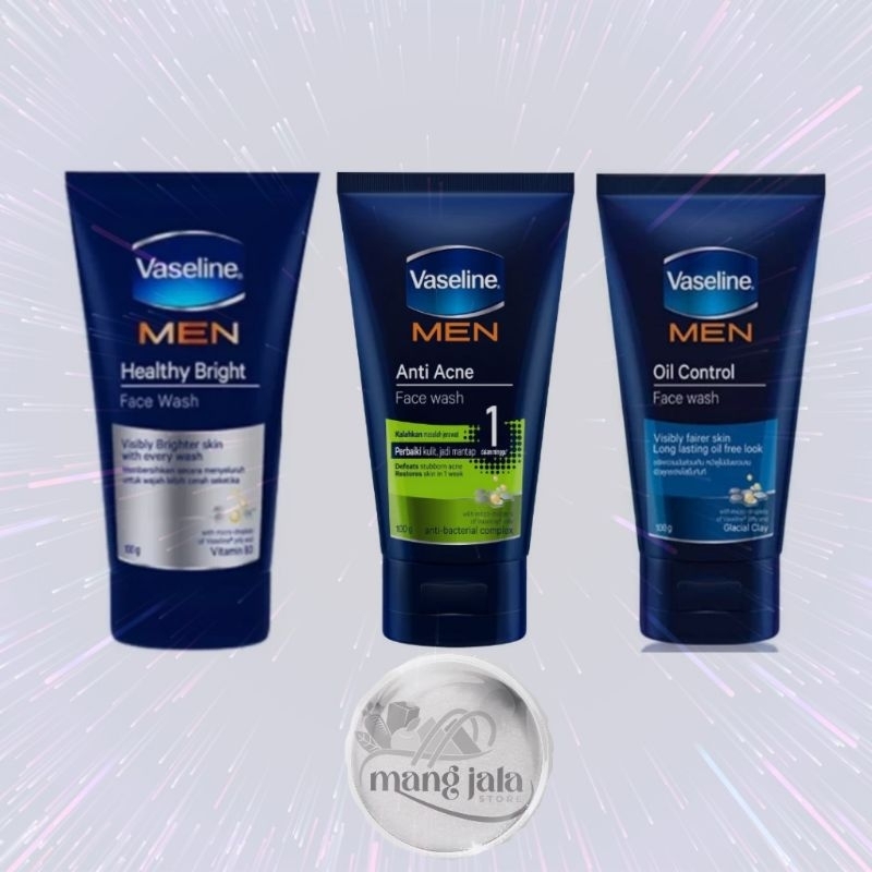 Jual VASELINE MEN FACIAL WASH/FACIAL FOAM/GEL 100gr/50gr | Shopee Indonesia