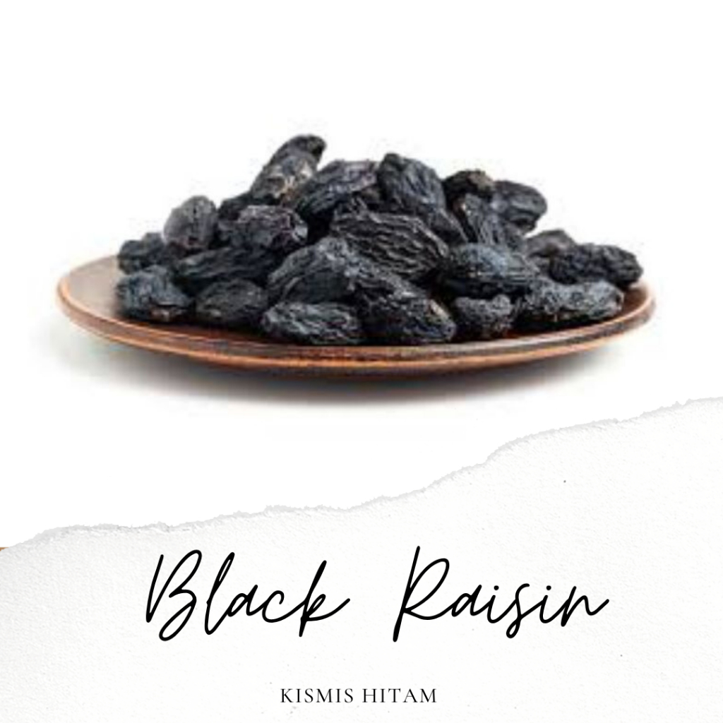 Jual Kismis Hitam 1kg Black Raisin kemasan 1 kg | Shopee Indonesia