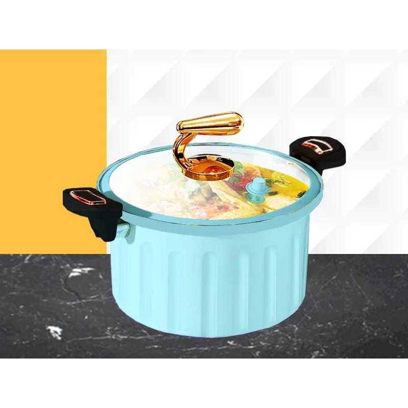 Jual Presto Warna Knop Emas 28 cm M-887 | Panci Presto 28 Cm Pressure ...
