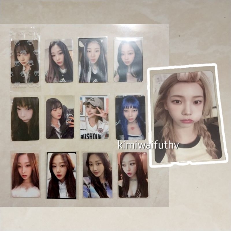Jual Ready Stock Aespa Photocard Pc Karina Giselle Winter Ningning Pob