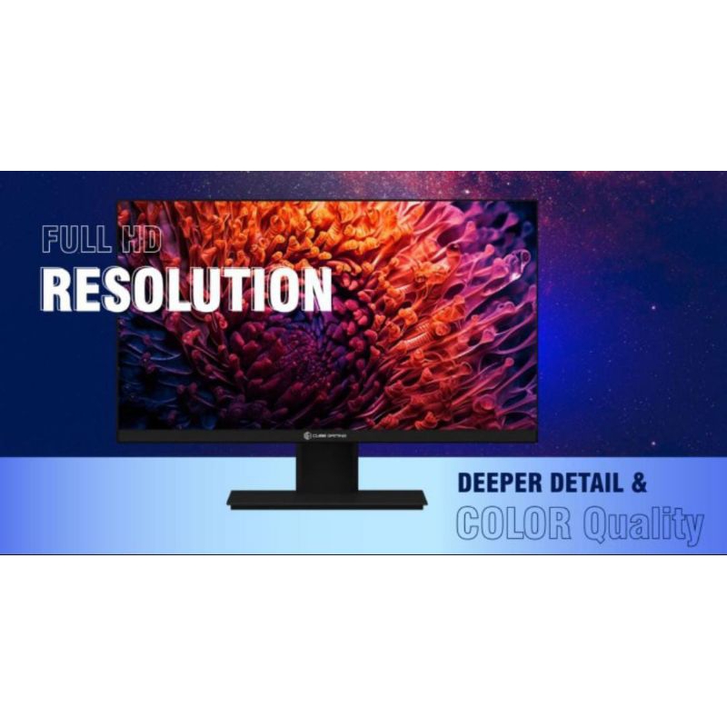 Jual Monitor Cube Gaming Retina PRO F22V10H 22" Inch FHD VA Frameless ...