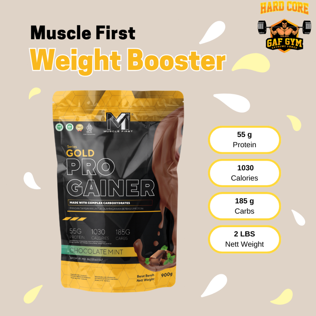 Jual Pro Gainer - Gainer Muscle First (Official Supplier) | Shopee ...