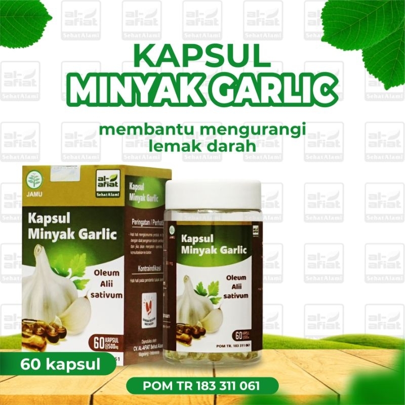 Jual Kapsul Minyak Garlic 60 Kapsul Mengurangi Lemak Darah | Shopee ...