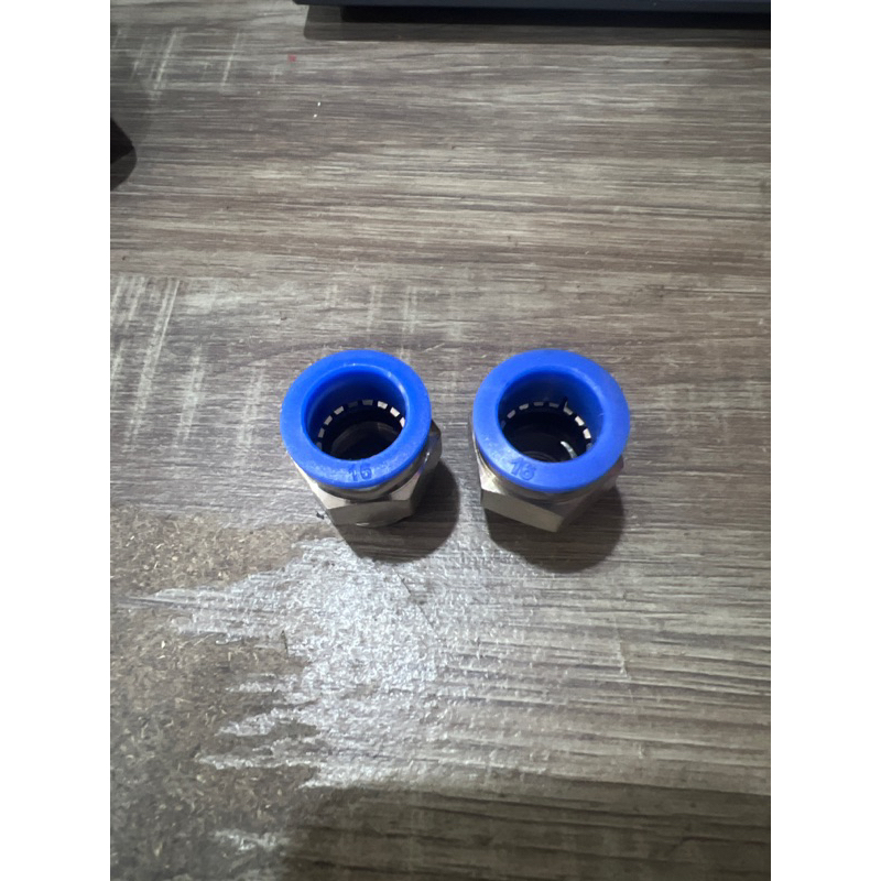 Jual neppel pneumatic fitting pneumatic selang 16mm drat 3/8 dan 1/2 ...
