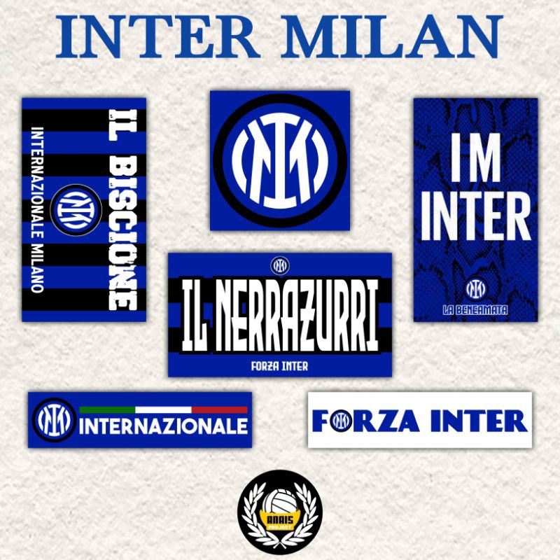 Jual Sticker Pack Inter Milan | Shopee Indonesia