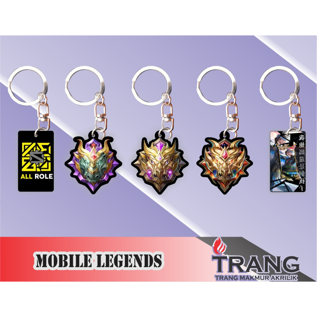 Jual Gantungan Kunci Akrilik Mobile Legends / Keychain Acrylic Mobile ...