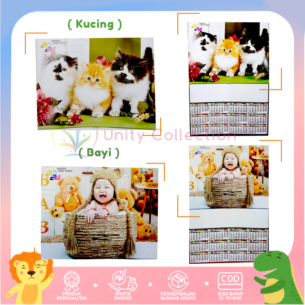 Jual Poster Kalender Tahun 2024 | Shopee Indonesia