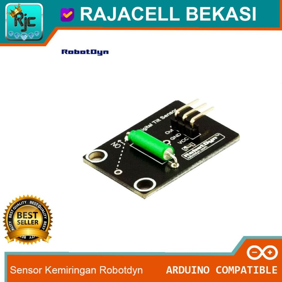 Jual Digital Tilt Sensor / Sensor kemiringan dengan Out Digital ...