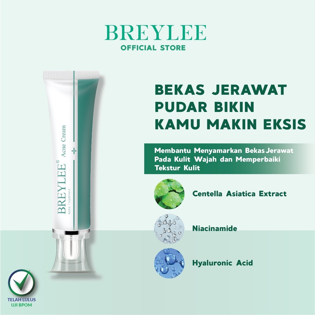 Jual BREYLEE Acne Cream - BREYLEE Scar Removal Penghilang Noda Bekas Jerawat, Luka & Stretch ...