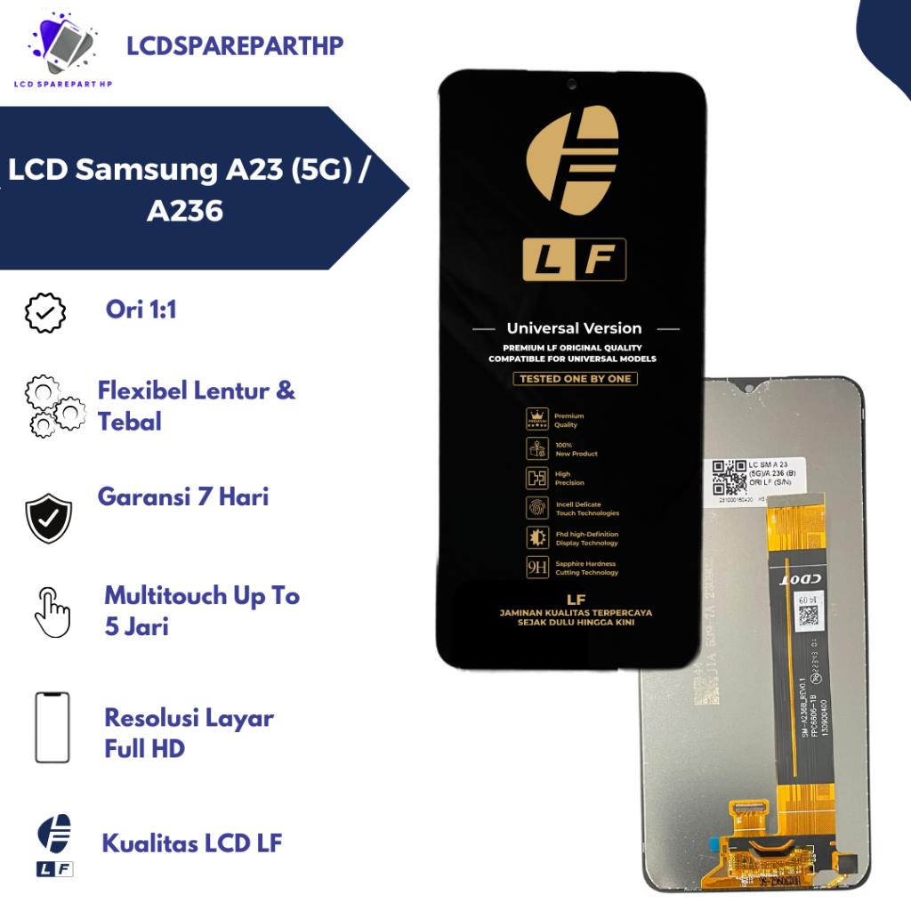 Jual LCD SAMSUNG A23 5G / A236 FULLSET TOUCHSCREEN | Shopee Indonesia
