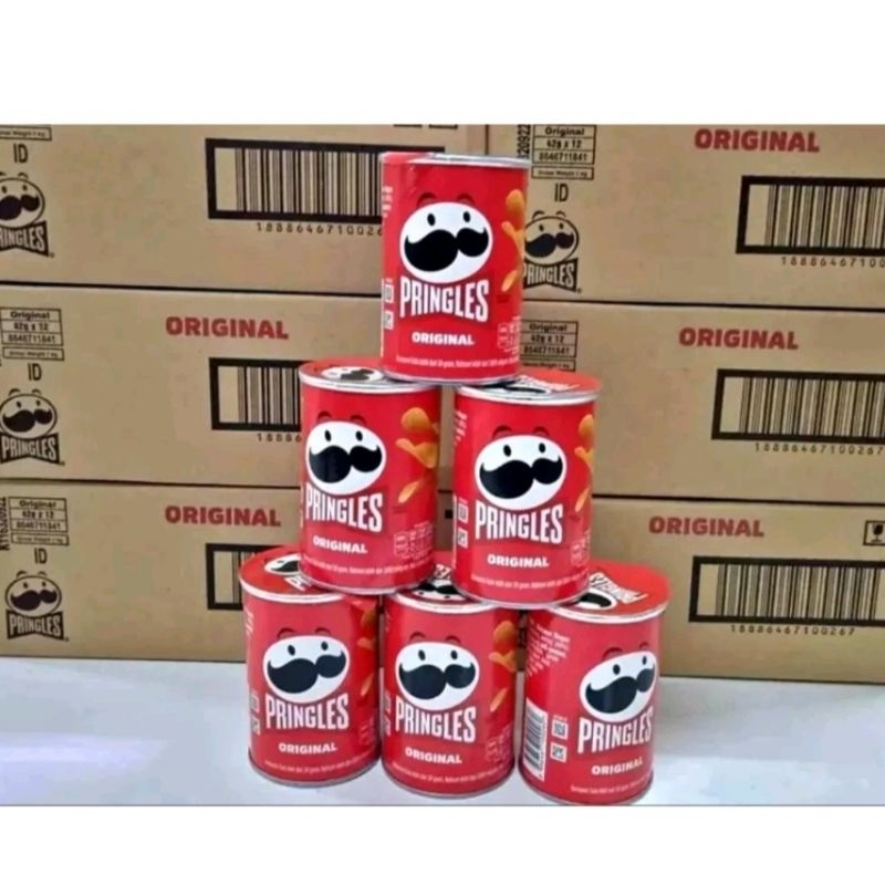 Jual PRINGLES MINI ISI 12 TUBE X @42gr KARTONAN | Shopee Indonesia