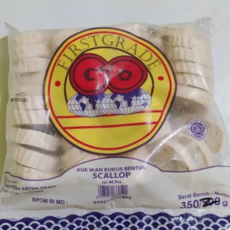 Jual Scallop Go / Go scallop 450gr/ Scallop ikan/ GO SCALOP | Shopee ...