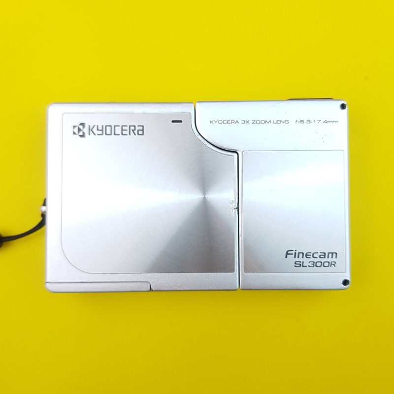 Jual KYOCERA SL300R SILVER (digicam/camdig/digital pocket camera ...