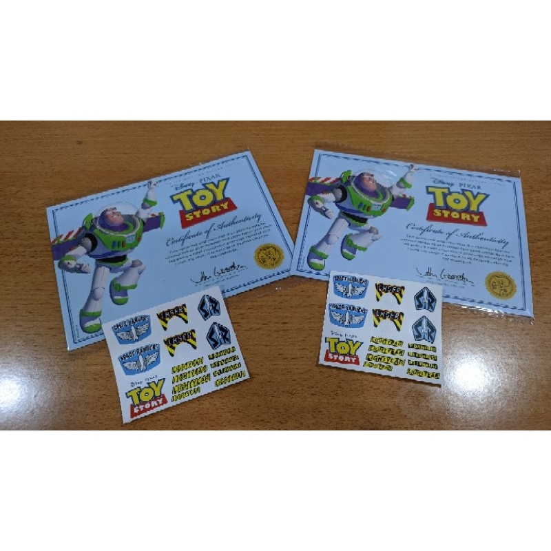Jual Sertifikat & sticker/decal body buzz lightyear Toys story | Shopee ...