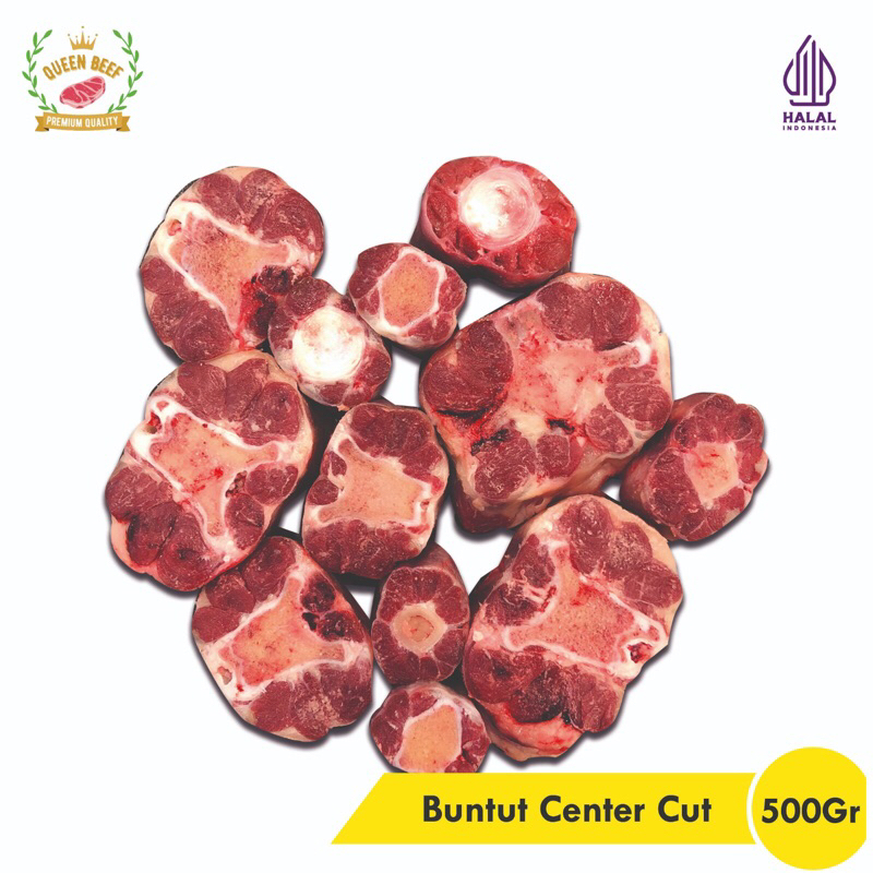Jual 500 gr buntut sapi center cut / daging sop buntut/oxtail local ...