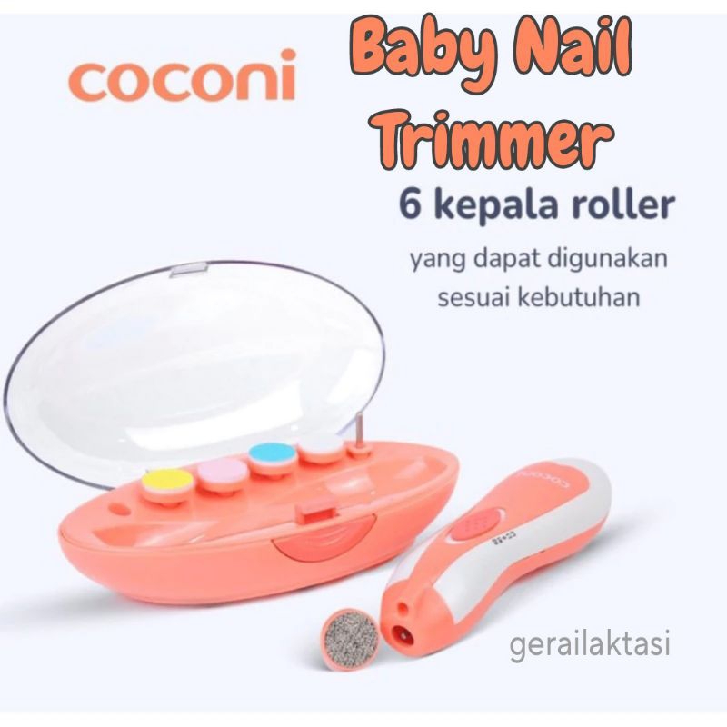 Jual Coconi Baby Electric Nail Trimmer - Manicure Kit - Gunting Kuku Elektrik Bayi & Dewasa ...