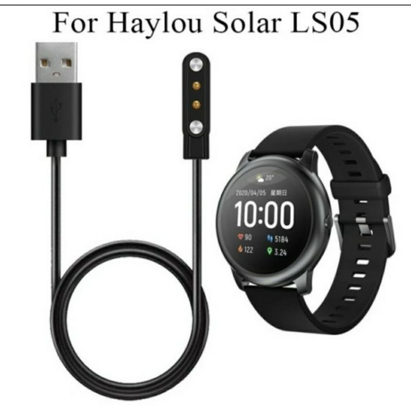 Jual PromoΣUsb charger haylou solar LS05 Docking Charging | Shopee ...