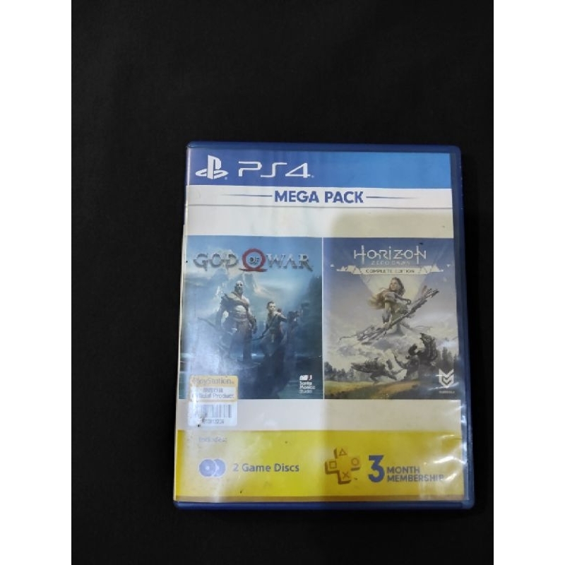 Jual BD/KASET PS4 MEGA PACK GOD OF WAR HORIZON ZERO DAWN | Shopee Indonesia