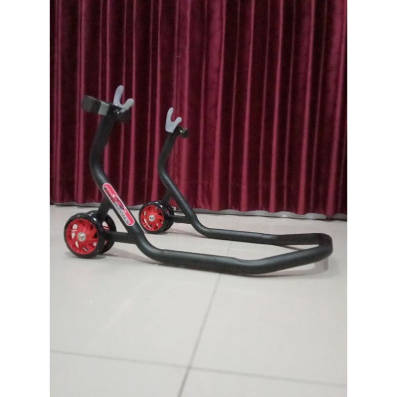 Jual Standar Paddock Pedok Besi Bulat Motor Sport Warna Ninja R15 R25 ...