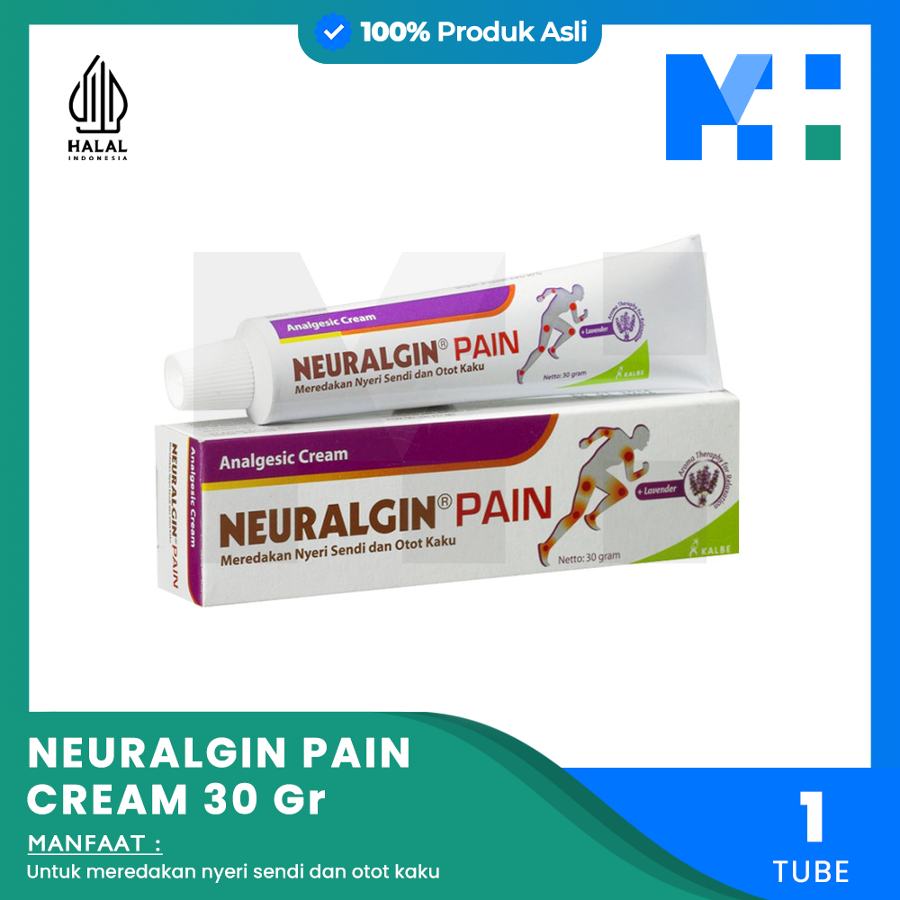 Jual NEURALGIN PAIN Pereda Nyeri Otot & Sendi Cream 30 Gr | Shopee ...