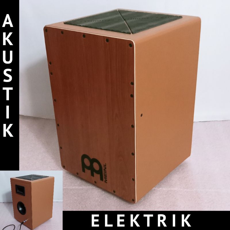 Jual cajon akustik elektrik kahon duduk kajon premium drum box | Shopee ...