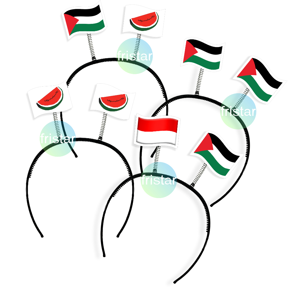 Jual Bando bendera palestina atribut palestine palestin topi ikat ...