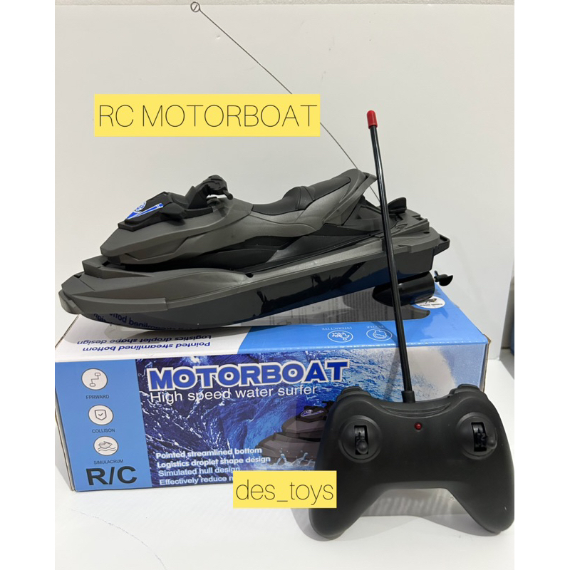 Jual MAINAN REMOTE MOTORBOAT RC SPEEDBOAT PERAHU MOTOR SELANCAR AIR ...