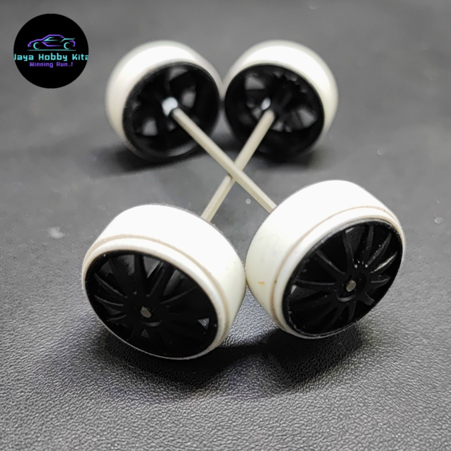 Jual Tamiya Ban Bubut STO Ban Original White Putih Velg Precision As ...