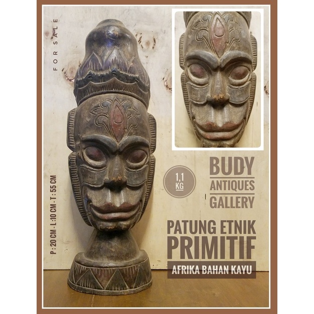 Jual Langka Patung Etnik Primitif Afrika Bahan Kayu | Shopee Indonesia