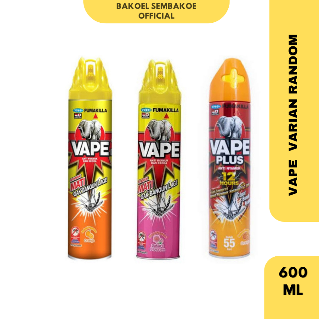Jual VAPE & HITS NYAMUK 600ML | Shopee Indonesia