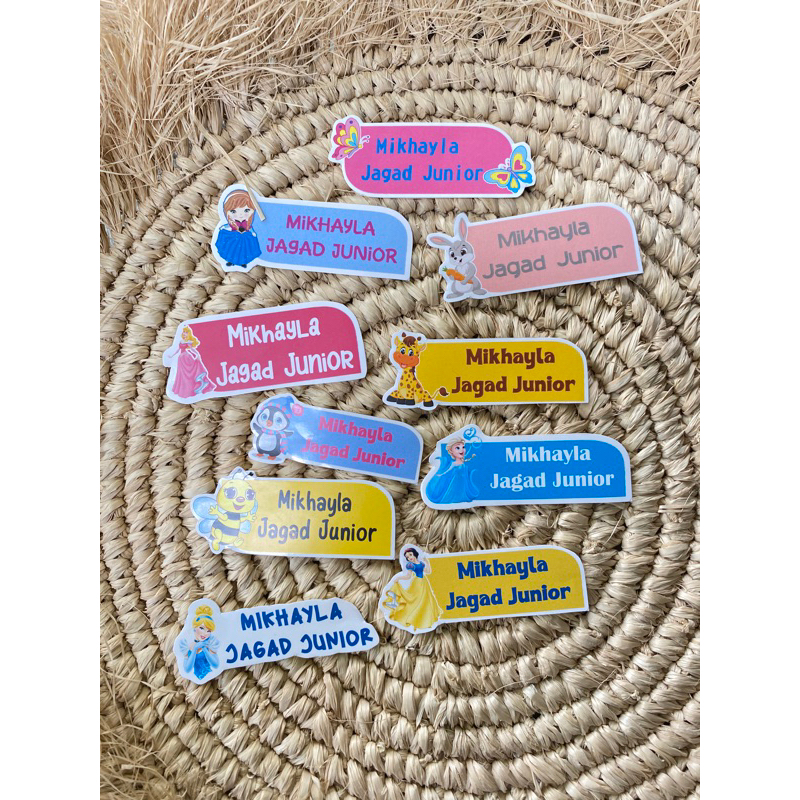 Jual sticker label nama | Shopee Indonesia