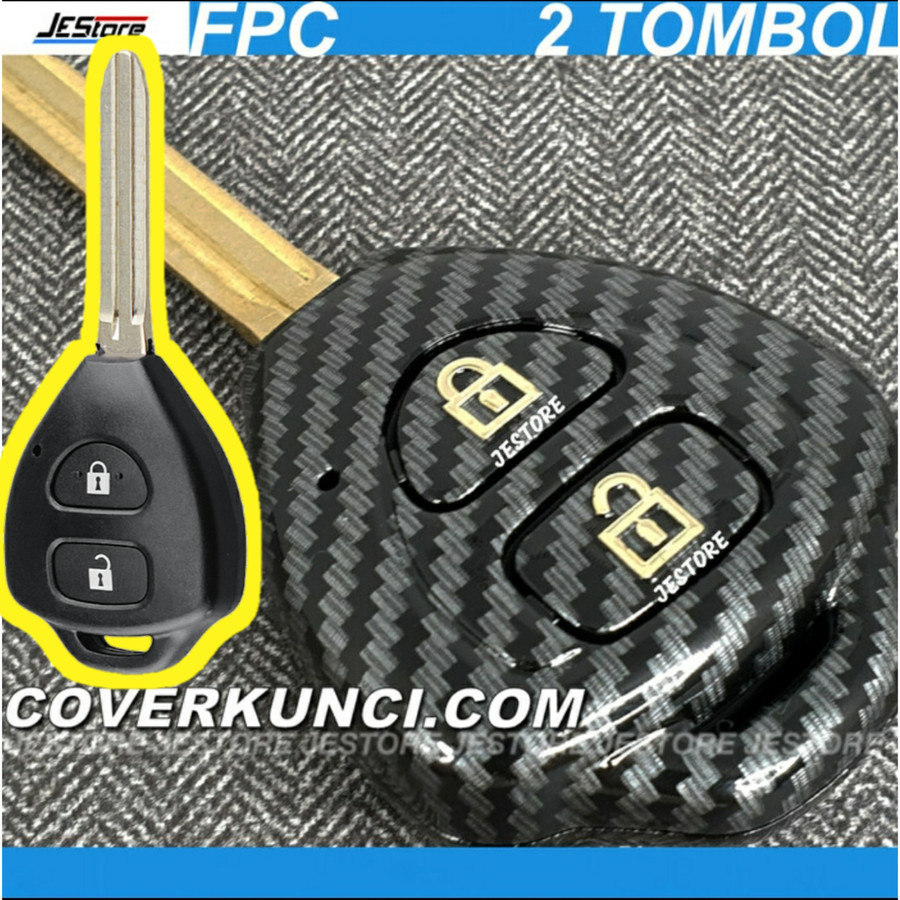 Jual VIOS INNOVA CARBON COVER KUNCI 2TBL FPC VIOS kondom TOYOTA YARIS ...