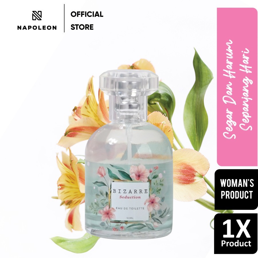 Jual BIZARRE Parfum Wanita Eau De Toilette EDT - Seduction 50 ML ...