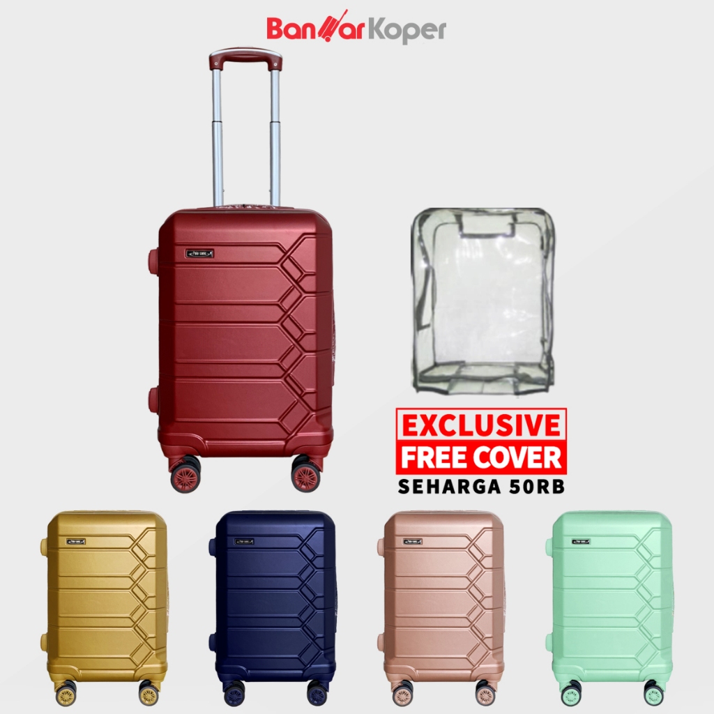Jual Tas Koper Goflex ZL15B Koper 24 Inch Ringan Hardcase Fiber ABS ...
