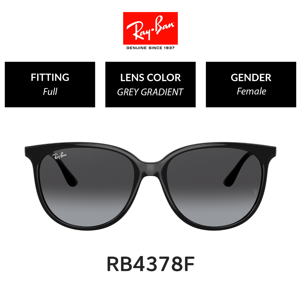 Jual RAY-BAN | RB4378F 601/8G | Full Fitting | Sunglasses | 54mm ...