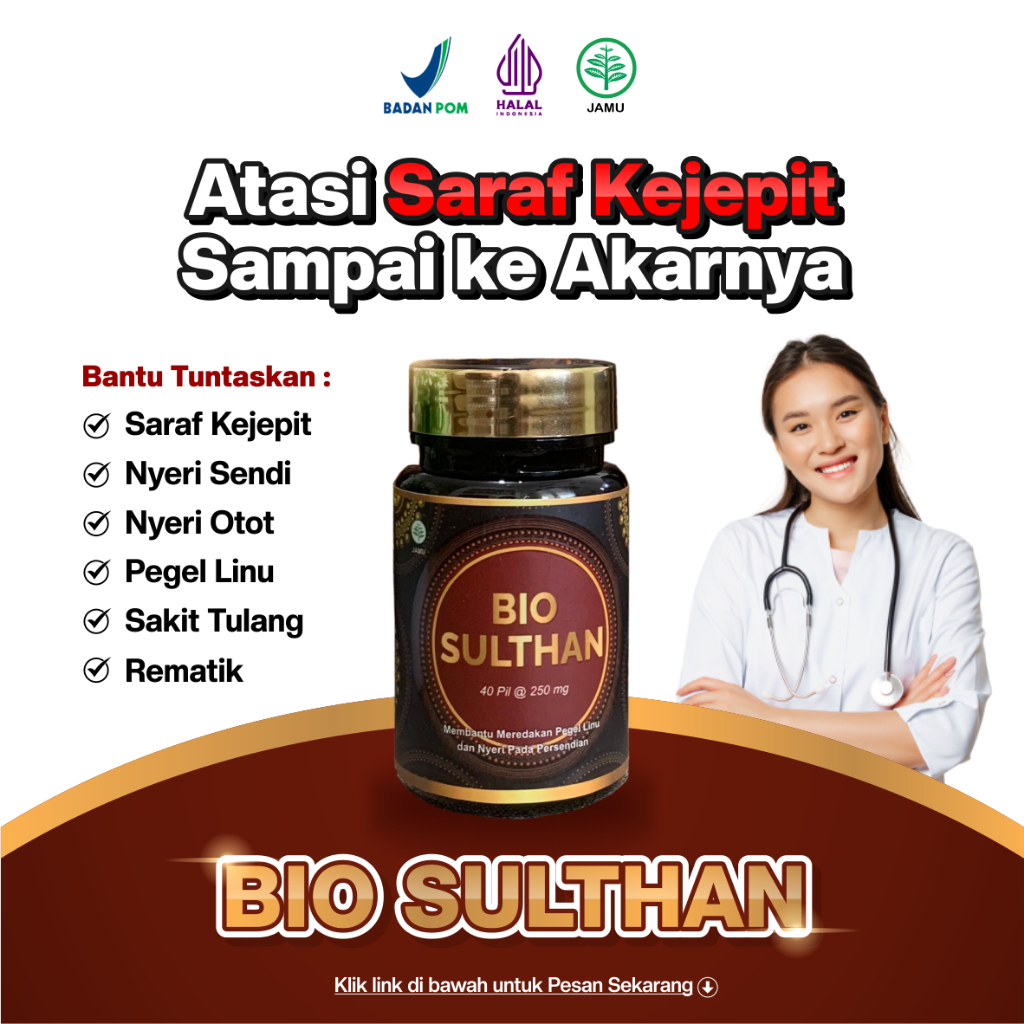 Jual B SULTAN Herbal Alami | Mengatasi Pegal Linu Berbentuk Pil ...