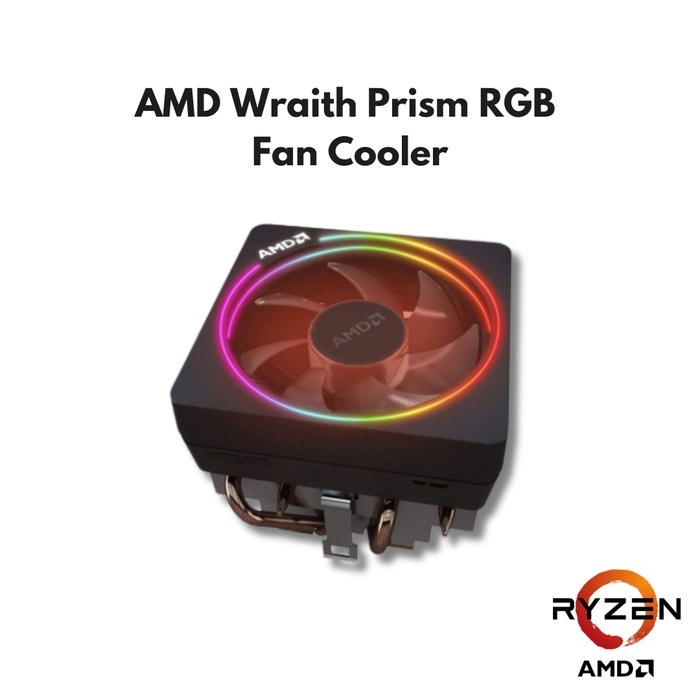 Jual AMD Wraith Prism RGB Fan Cooler | Shopee Indonesia