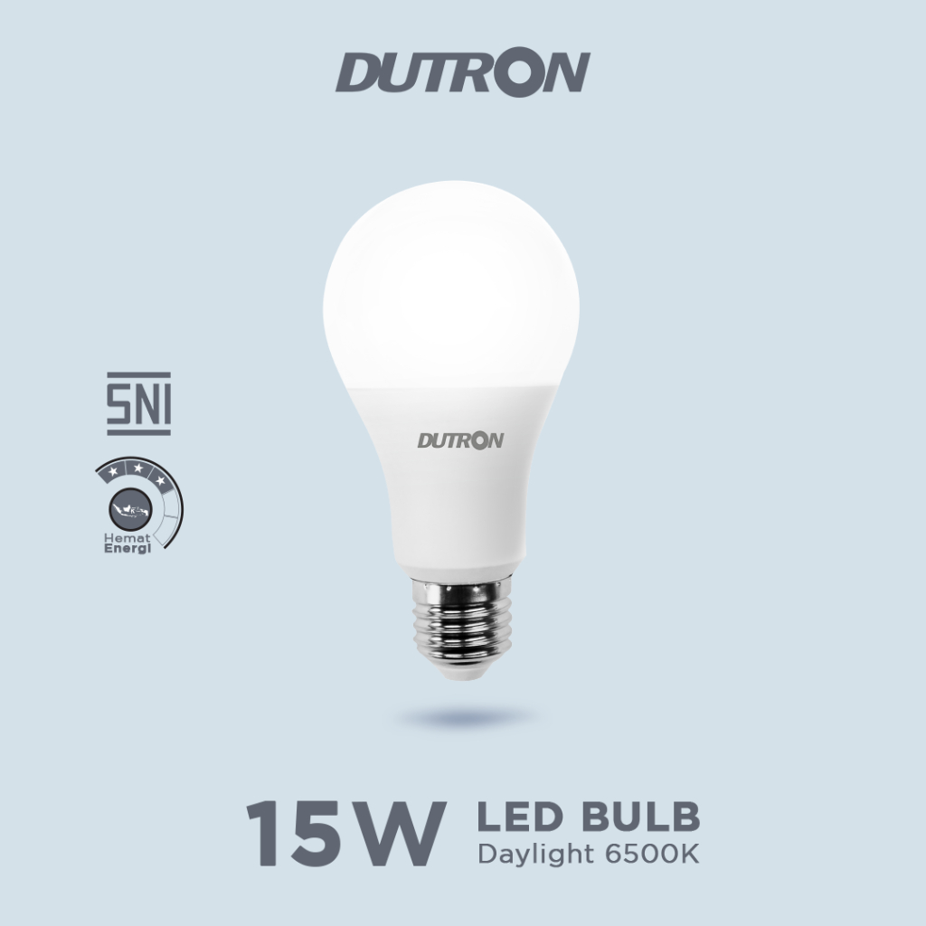 Jual DUTRON Lampu LED Bulb 15 Watt 6500K Putih | Shopee Indonesia