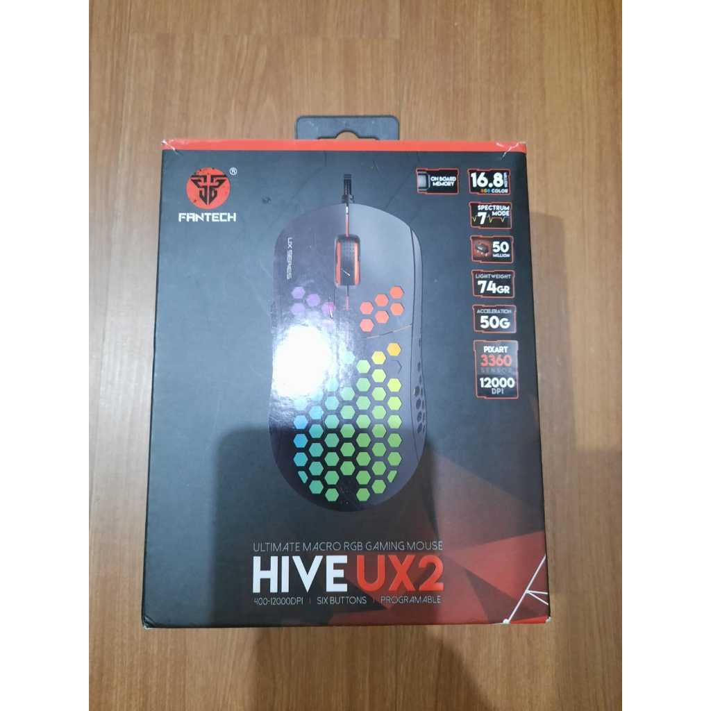Jual Fantech Hive UX2 RGB Lightweight Gaming Mouse | Shopee Indonesia