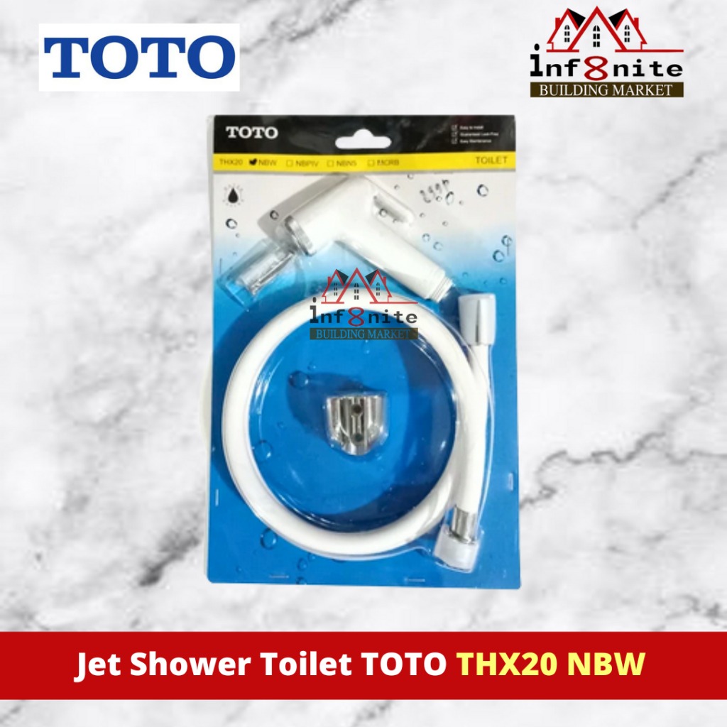 Jual Jet Shower TOTO THX20 NBW Shower Spray Bidet Semprotan Toilet ...