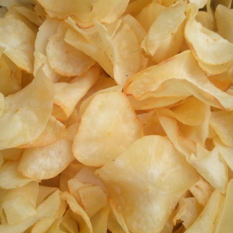 Jual Keripik Singkong Rasa Original Enak Gurih snack kiloan | Shopee ...