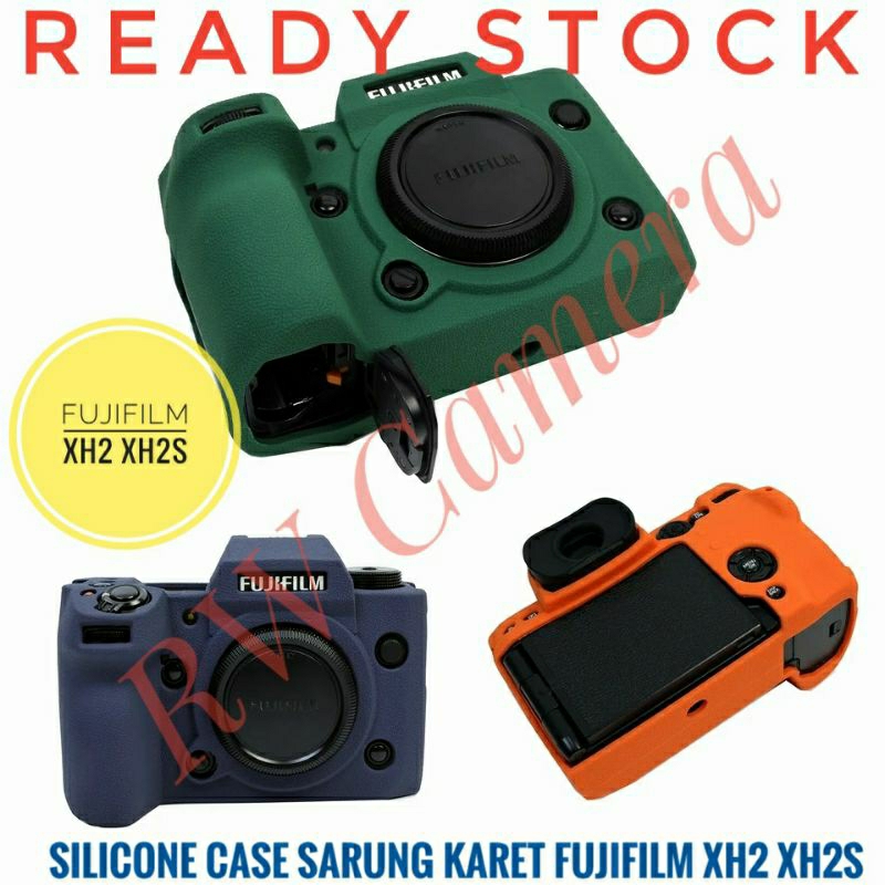 Jual Silicone Case Fujifilm XH2 XH2S Fuji X-H2 Sarung Karet Silikon Bag Armor Skin Fuji | Shopee ...