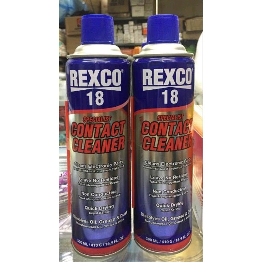 Jual Rexco 18 500 ML Contact cleaner Flammable 500 ML | Shopee Indonesia